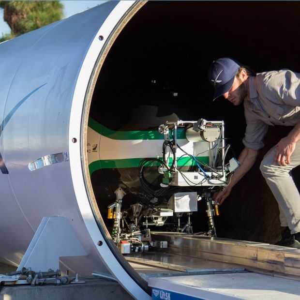 Hyperloop team TU Delft grijpt naast hoofdprijs in wedstrijd SpaceX Hyperloop team TU Delft grijpt naast hoofdprijs in wedstrijd SpaceX